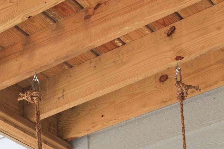DIY Hanging Table - Angela Marie Made