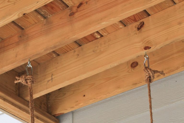 DIY Hanging Table - Angela Marie Made