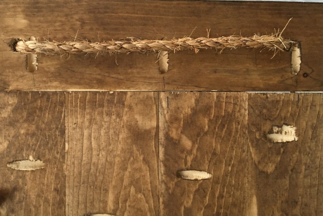 DIY Hanging Table - Angela Marie Made