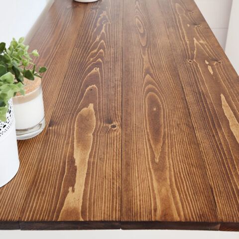 3 Easy Ways How to Build a DIY Wood Desk Top - Angela Marie Made