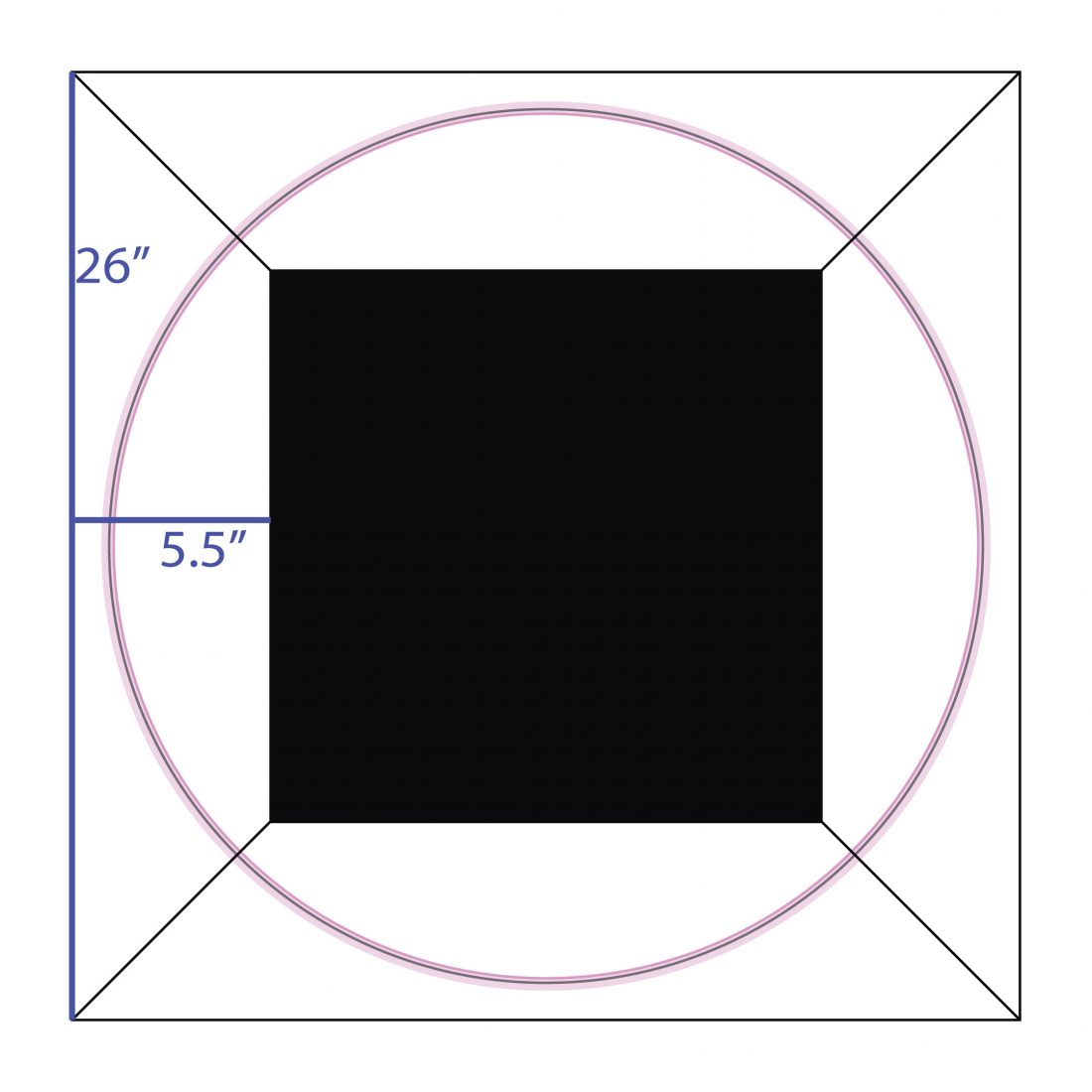 Round Wood Mirror DIY - Angela Marie Made