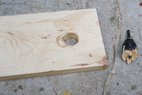 Round Wood Mirror DIY - Angela Marie Made