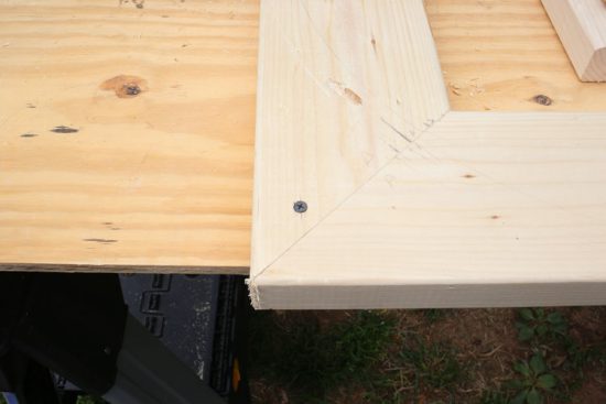 Round Wood Mirror DIY - Angela Marie Made