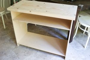 DIY Rustic TV Stand - Angela Marie Made
