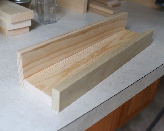 DIY Wall Spice Rack - Angela Marie Made