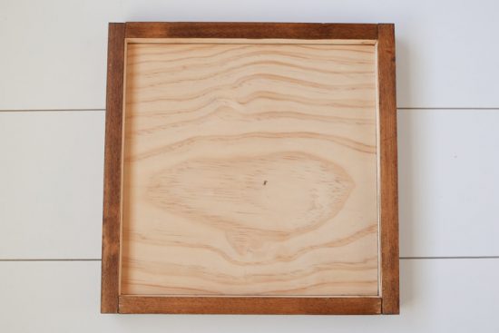 3 Ways How to Frame a DIY Wood Sign - Angela Marie Made