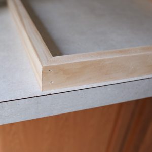 How to Make a Large Picture Frame on a Budget - Angela Marie Made