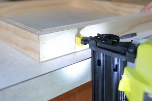 How to Make a Large Picture Frame on a Budget - Angela Marie Made