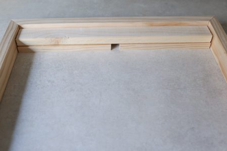 How to Make a Large Picture Frame on a Budget - Angela Marie Made