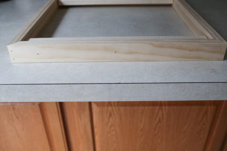 How to Make a Large Picture Frame on a Budget - Angela Marie Made