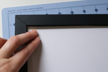 How to Make a Large Picture Frame on a Budget - Angela Marie Made