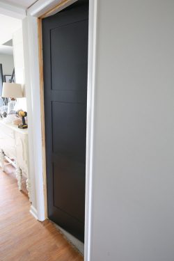 DIY Panel Door, Demo, and Flooring - Angela Marie Made