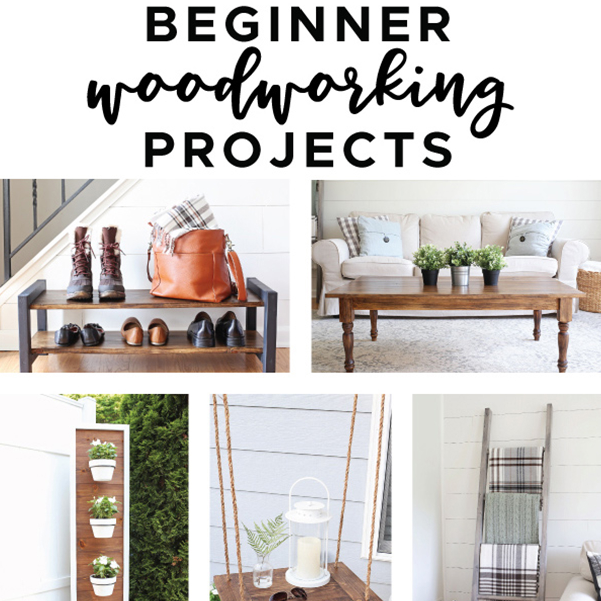 Beginner Woodworking Projects - Angela Marie Made