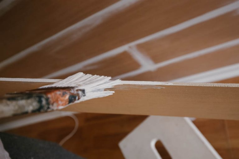 The Best Way How to Paint Shiplap - Angela Marie Made