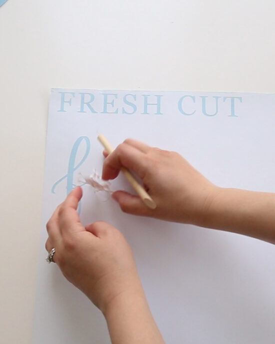 DIY Spring Wood Sign - Angela Marie Made