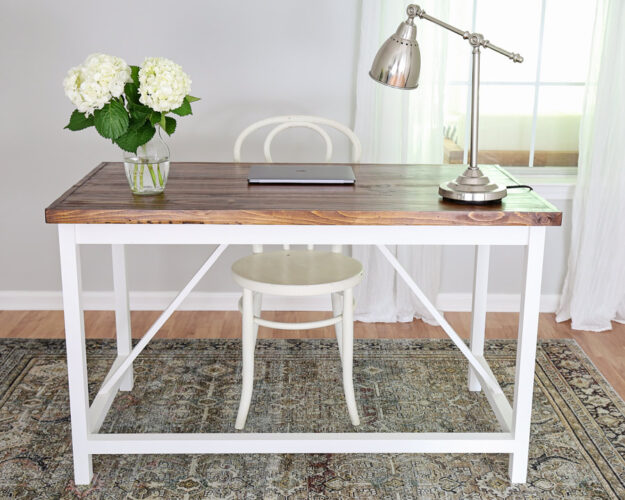 Easy DIY Computer Desk - Angela Marie Made