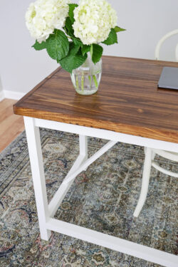 3 Easy Ways How to Build a DIY Wood Desk Top - Angela Marie Made