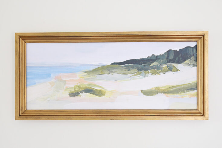 Vintage DIY Poster Frame - Angela Marie Made