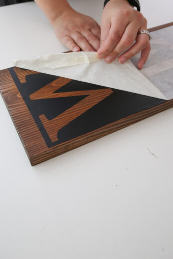 DIY Welcome Sign - Angela Marie Made