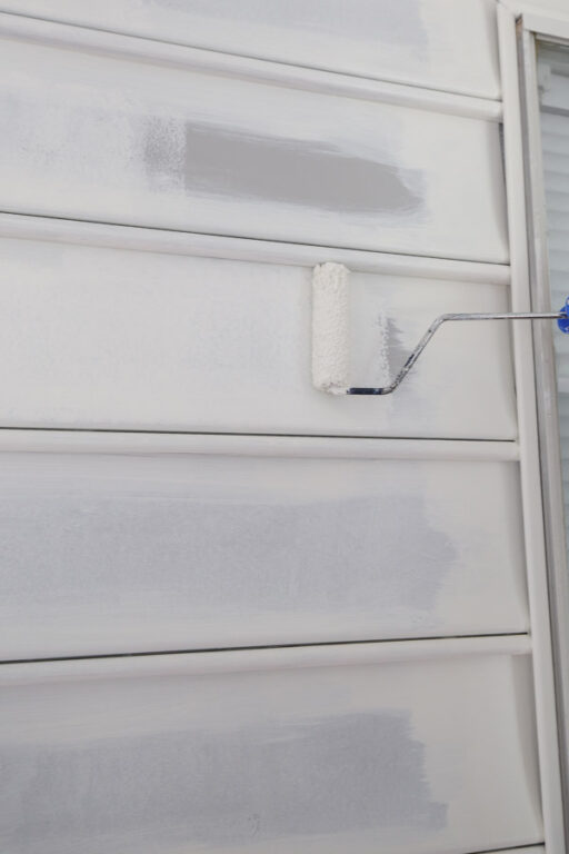 How to Paint Vinyl Siding - Angela Marie Made