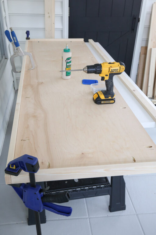 DIY Mobile Workbench - Angela Marie Made