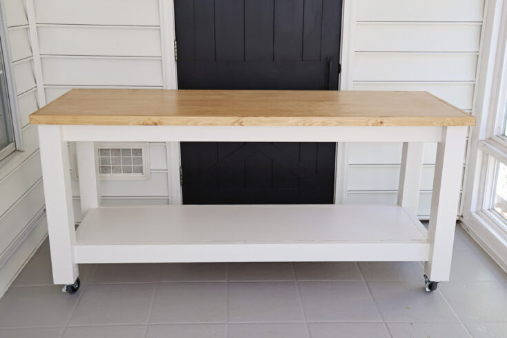 DIY Mobile Workbench - Angela Marie Made