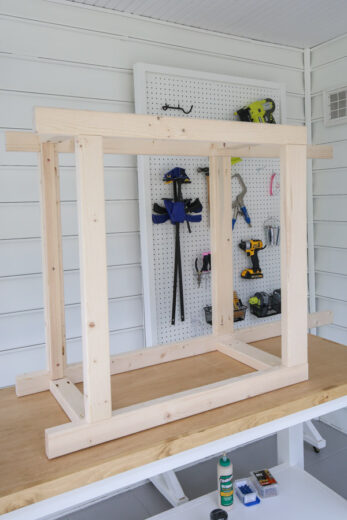 DIY Potting Bench - Angela Marie Made