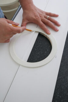 DIY Shiplap Ceiling - Angela Marie Made