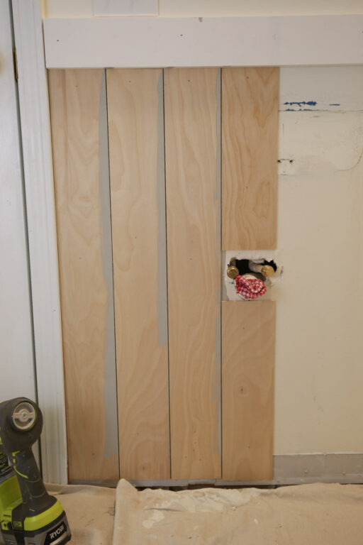 How to Install Vertical Shiplap Walls DIY (Easy & Cheap)! - Angela ...