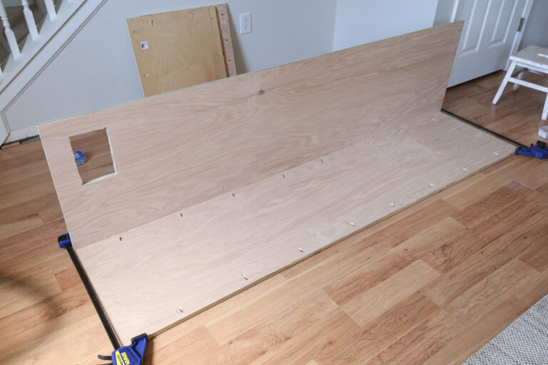 How to Build a Custom DIY Built In Cabinet - Angela Marie Made