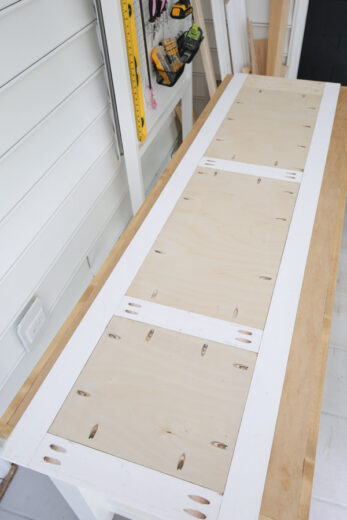 How to Build a Custom DIY Built In Cabinet - Angela Marie Made