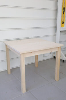 Easiest DIY Kids Table - Angela Marie Made