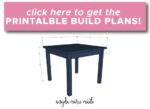 Easiest DIY Kids Table - Angela Marie Made
