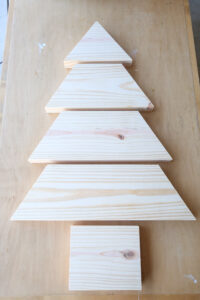 Easy DIY Wooden Christmas Trees - Angela Marie Made