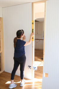Easy DIY Beadboard Wall - Angela Marie Made