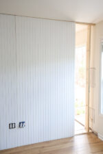 Easy DIY Beadboard Wall - Angela Marie Made