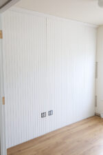 Easy DIY Beadboard Wall - Angela Marie Made