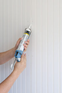 Easy DIY Beadboard Wall - Angela Marie Made