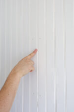 Easy DIY Beadboard Wall - Angela Marie Made
