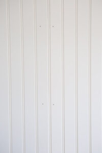 Easy DIY Beadboard Wall - Angela Marie Made