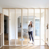How to Build a Wall in an Existing Home - Angela Marie Made