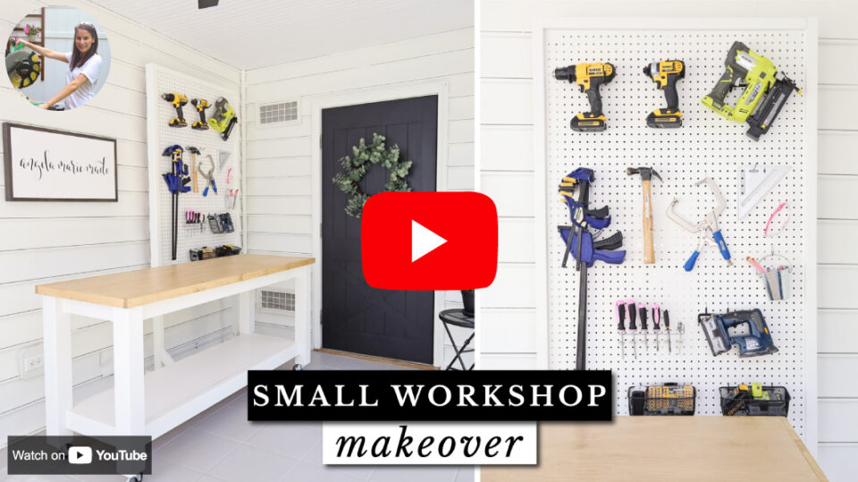 Small Workshop Makeover - Angela Marie Made
