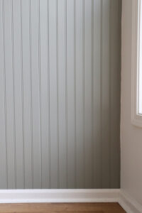 Easy DIY Beadboard Wall - Angela Marie Made