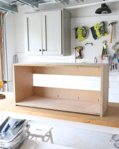 Built-in DIY Office Storage Cabinets - Angela Marie Made