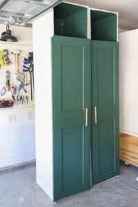 Built-in DIY Office Storage Cabinets - Angela Marie Made