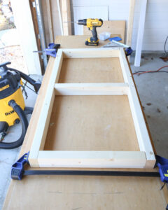 How to Build an Easy DIY Built in Computer Desk - Angela Marie Made