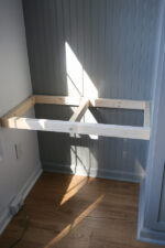 How to Build an Easy DIY Built in Computer Desk - Angela Marie Made