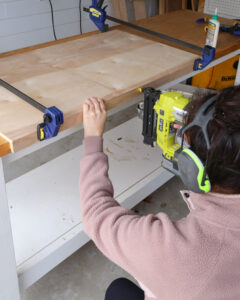 How to Build an Easy DIY Built in Computer Desk - Angela Marie Made