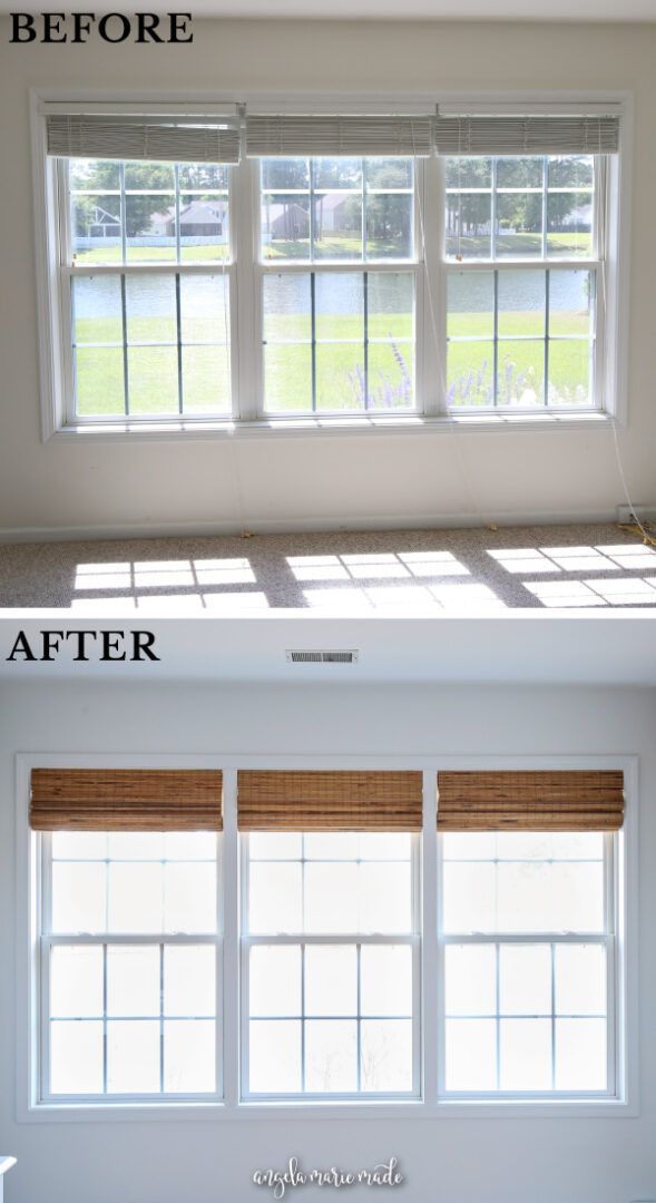 DIY Window Makeover - Angela Marie Made