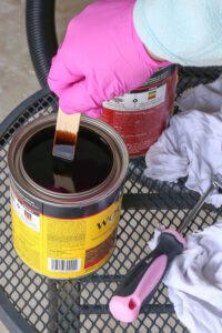 The Best Way How to Stain Birch Plywood - Angela Marie Made